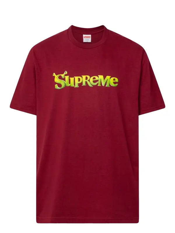 Supreme Shrek Graphic-print T-shirt - Red