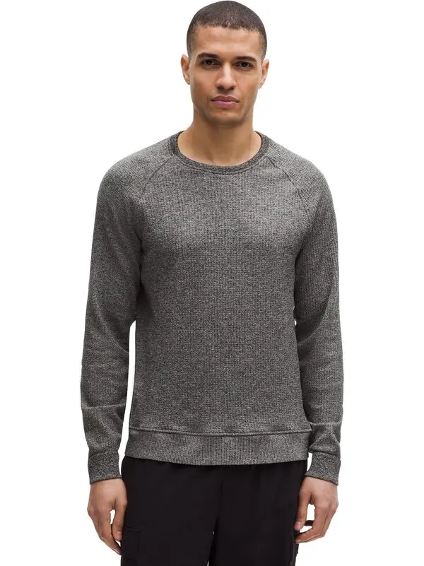 Lululemon Engineered Warmth Long Sleeve Crew - Feather Grey/graphite Grey