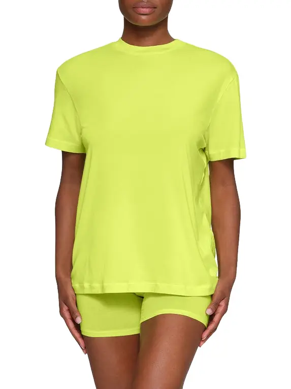 SKIMS Boyfriend T-shirt - Yellow Highlighter