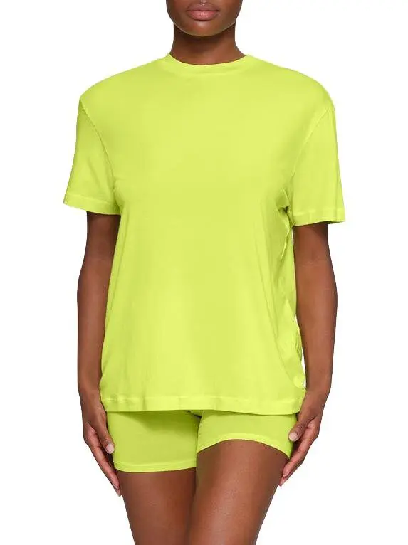 SKIMS Boyfriend T-shirt - Yellow Highlighter