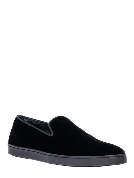 Santoni Muad Sport Loafer - Black