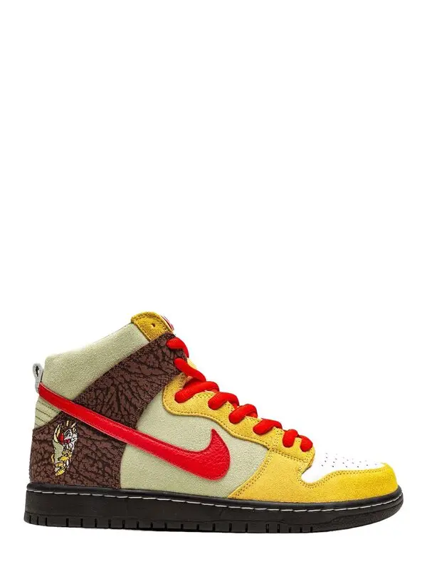 Nike Sb Dunk High Sneakers - Brown