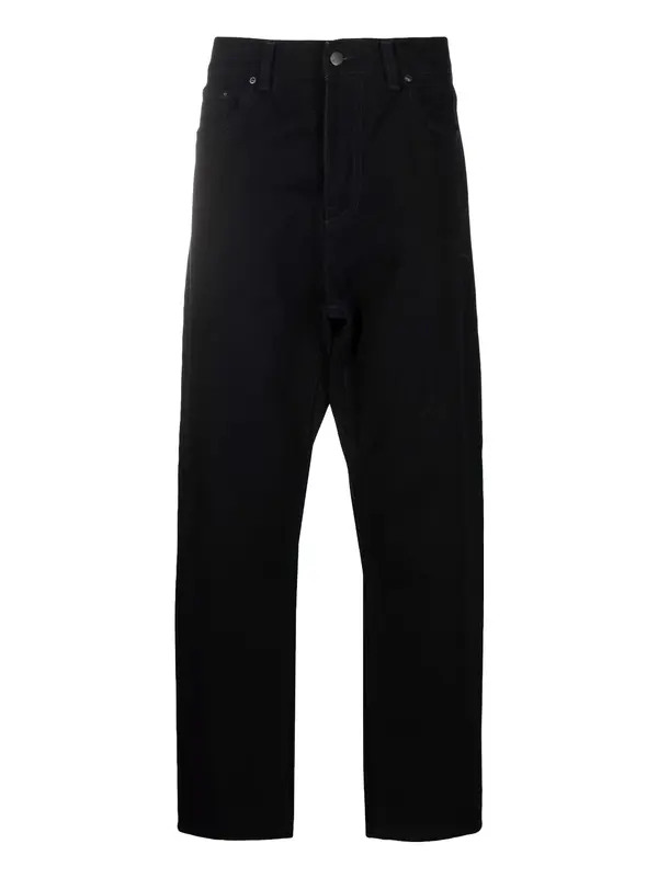 Carhartt Work In Progress Newel Straight-leg Trousers - Black