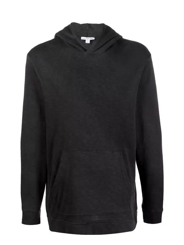 JAMES PERSE Terry Cotton Hoodie - Grey