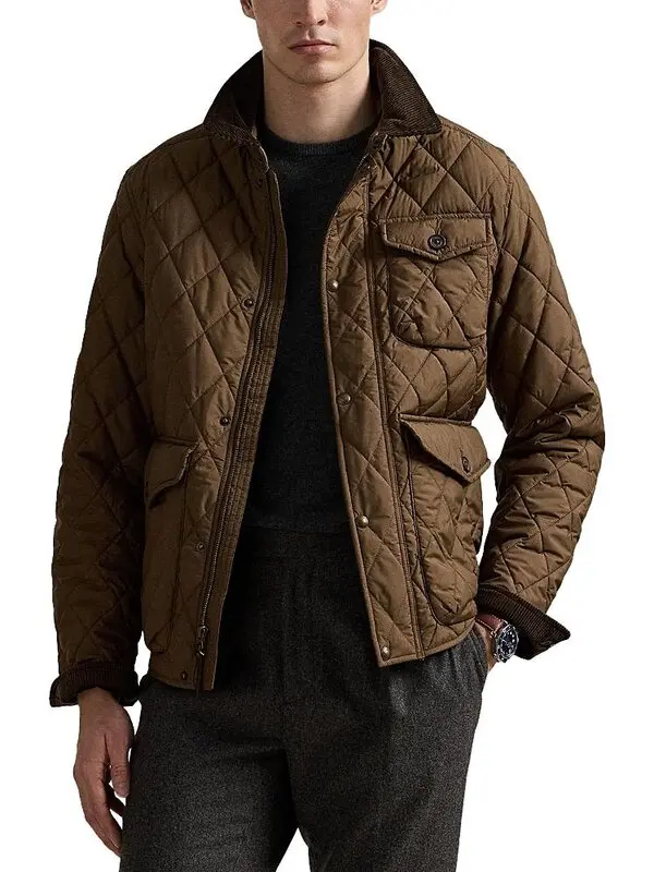 Polo Ralph Lauren Beaton Quilted Water-repellent Jacket - Brown