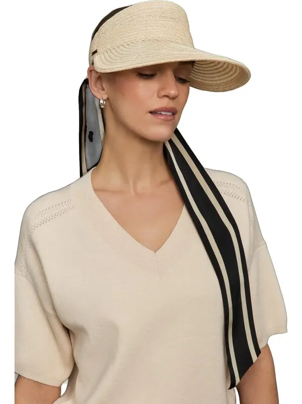 Eugenia Kim Ricky Packable Visor - Natural