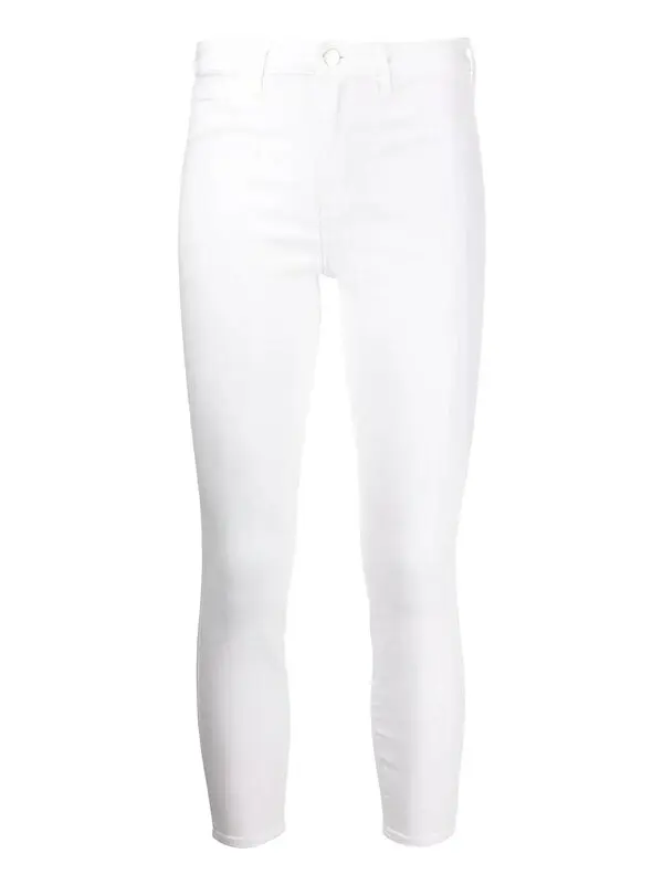 L'Agence Skinny-leg Ankle Jeans - White