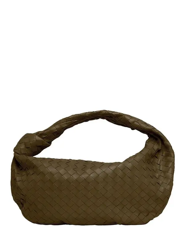 Bottega Veneta Jodie Hobo Bag - Kaki