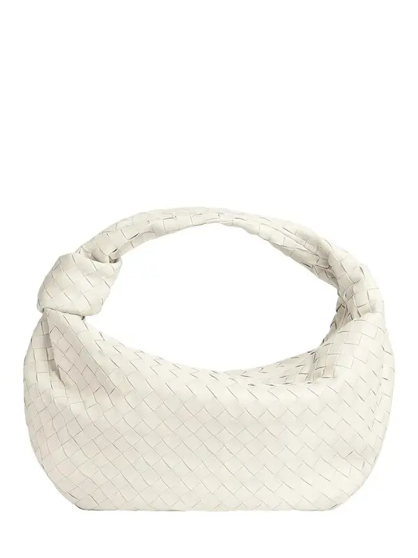 Bottega Veneta Jodie Hobo Bag - White