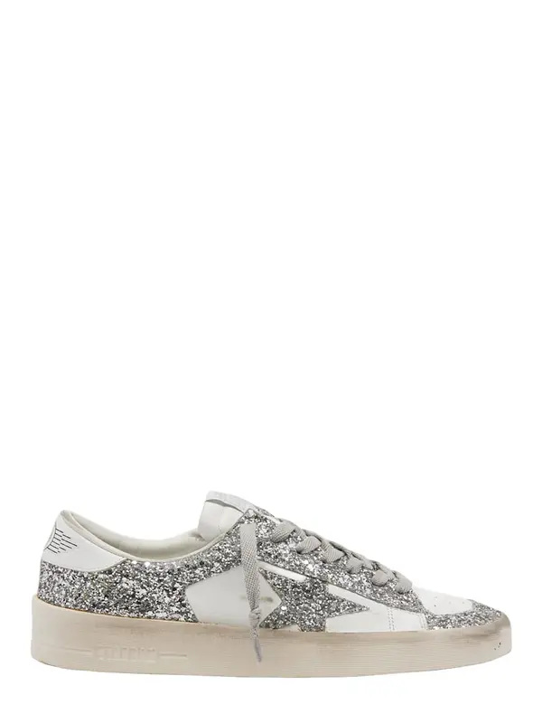 Golden Goose Stardan Low-top Sneakers - White/silver