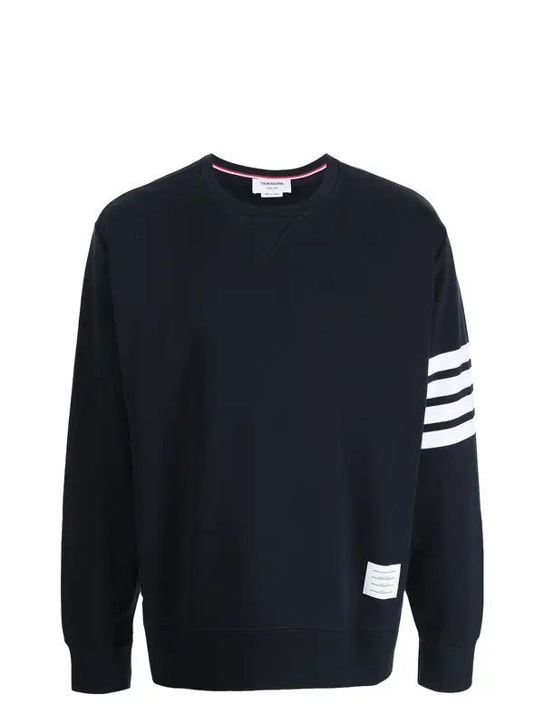 Thom Browne 4-bar Stripe Sweatshirt - Blue