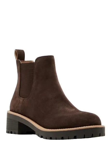 Blondo Mayes Waterproof Chelsea Boot - Java Suede