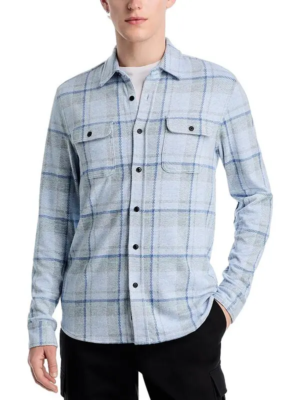 Faherty Brand Legend Textured Shirt - Maine Sky