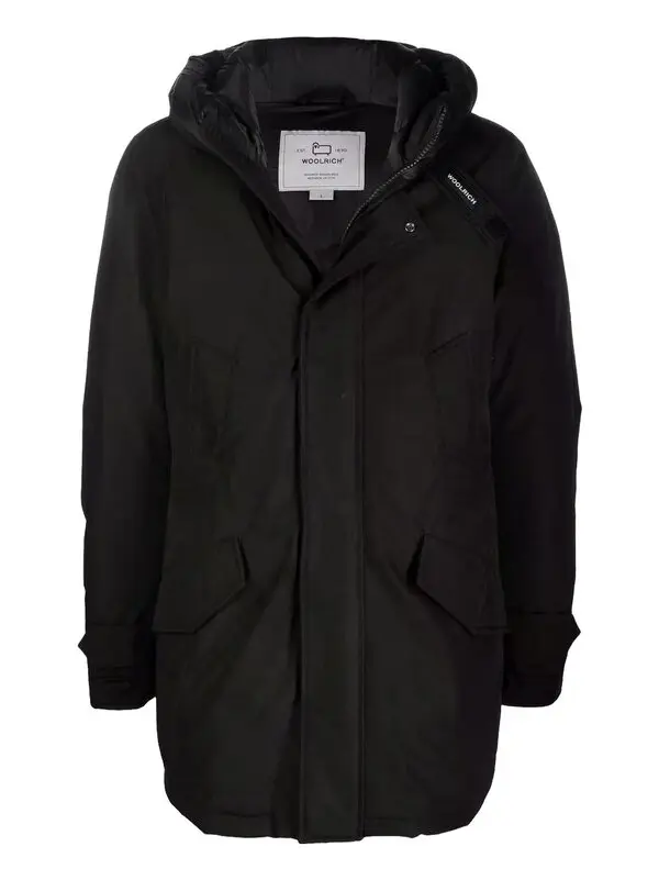 Woolrich Polar High Collar Parka - Black
