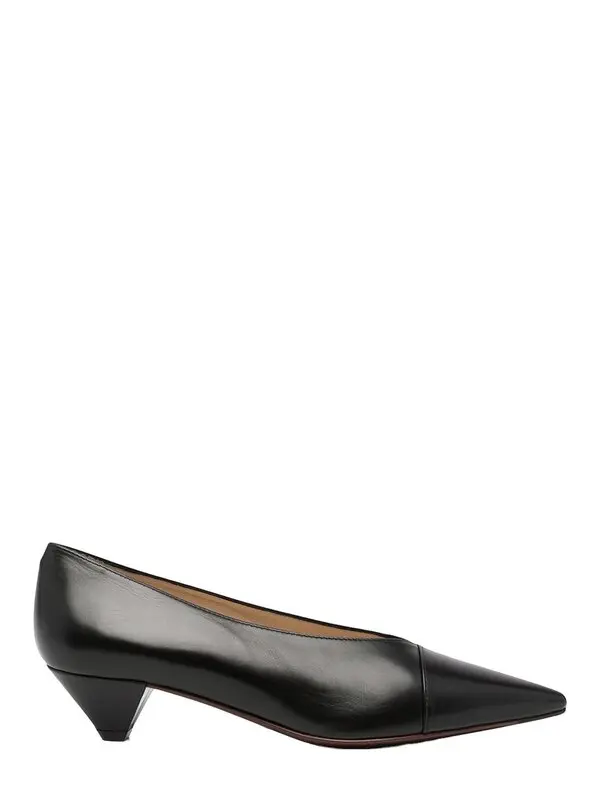 TOD'S Pointed Toe Leather Pumps - Black