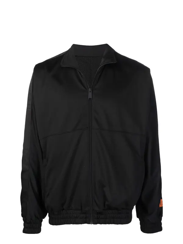 Heron Preston Logo Patch Track Jacket - Black