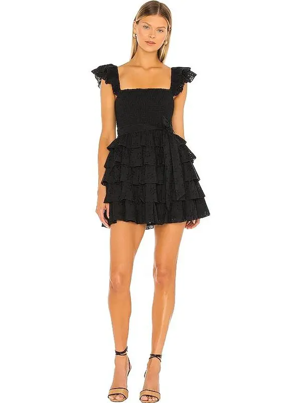 Tularosa Carlotta Mini Dress - Black