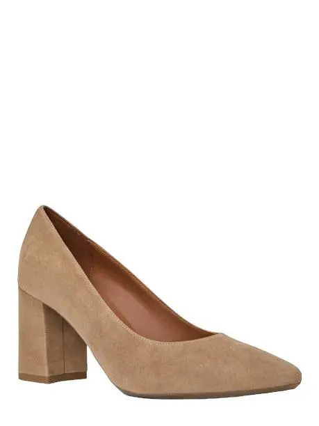 Aquatalia Peony Weatherproof Pumps - Champagne Suede