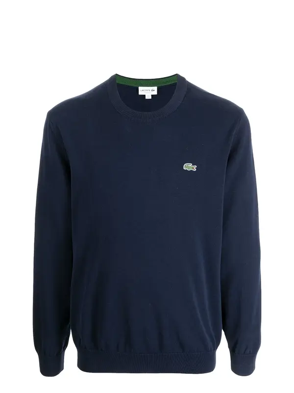 Lacoste Logo Embroidery Sweatshirt - Blue