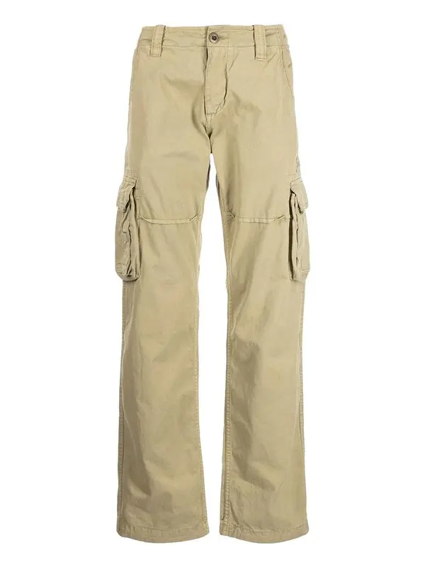 Alpha Industries Straight-leg Cargo Trousers - Brown