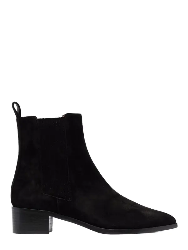 SCAROSSO Olivia Chelsea Boots - Black