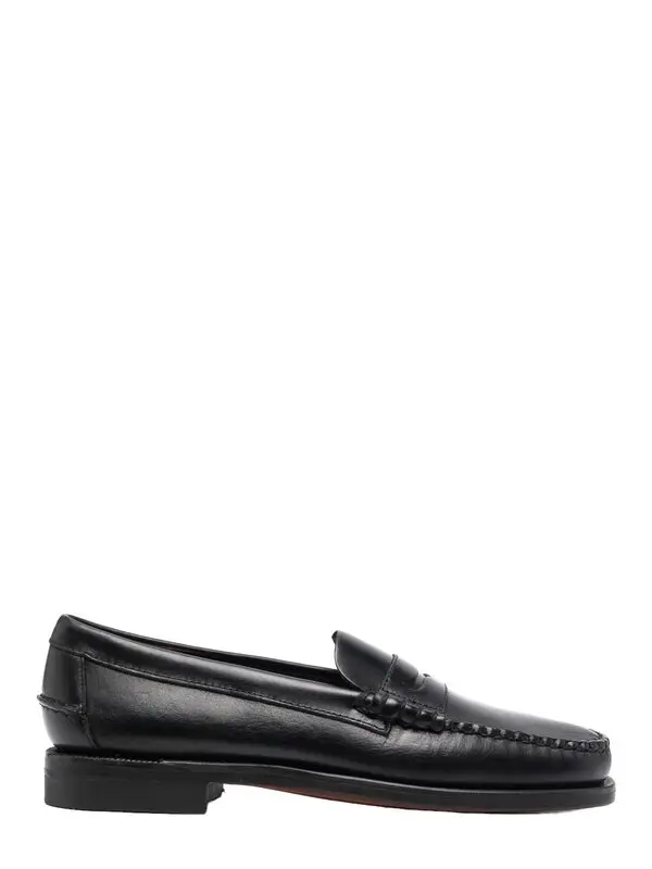 SEBAGO Leather Loafers - Black