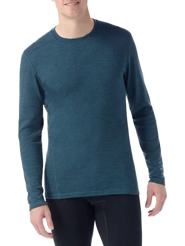 Smartwool Merino 250 Base Layer Long Sleeve Crewneck Shirt - Twilight Blue Heather