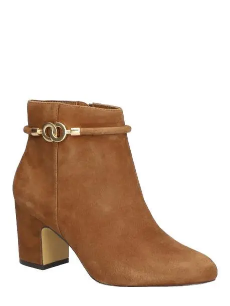 BELLA VITA Diaz Bootie - Cognac Suede