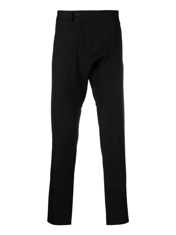Comme Des Garçons Four-pocket Wool Trousers - Black