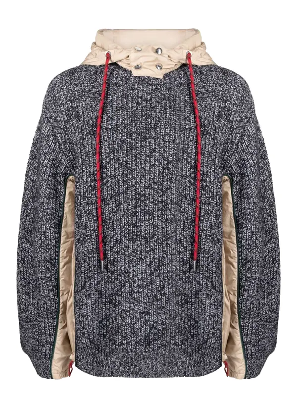 Moncler Multi-panel Jumper - Black