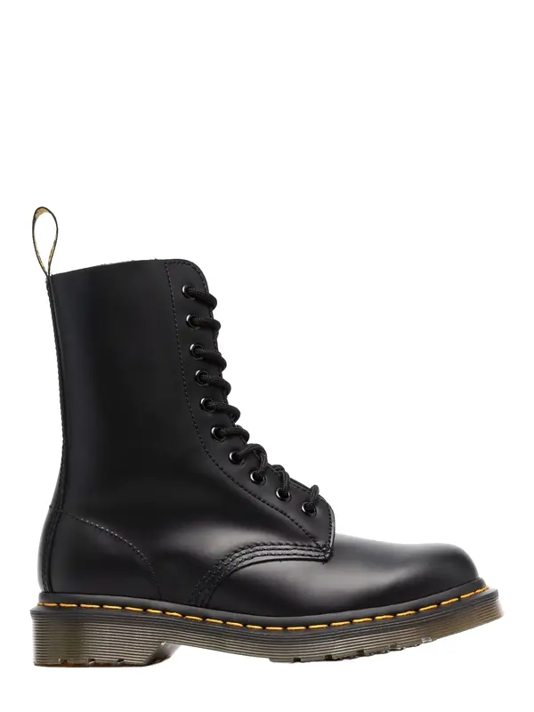 Dr. Martens 1490 Lace-up Combat Boots - Black