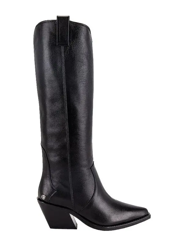 ANINE BING Tall Tania Boot - Black