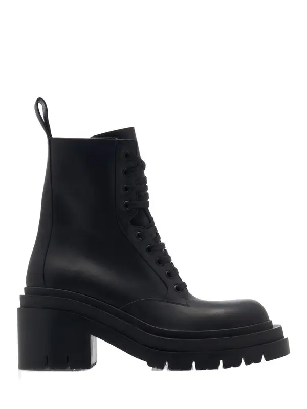 Bottega Veneta The Lug Lace-up Boots - Black