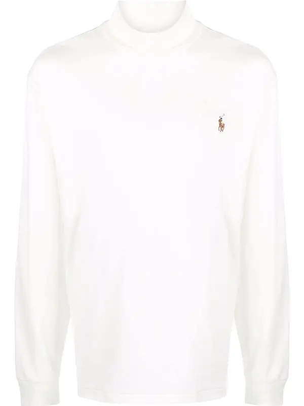 Polo Ralph Lauren Polo Pony-embroidered Sweatshirt - White