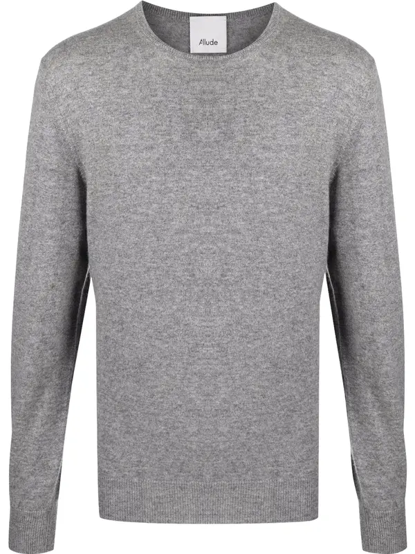 ALLUDE Fine-knit Jumper - Grey