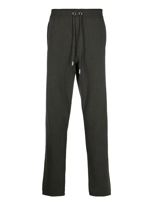 BILLIONAIRE Wool-cashmere Blend Track Pants - Green