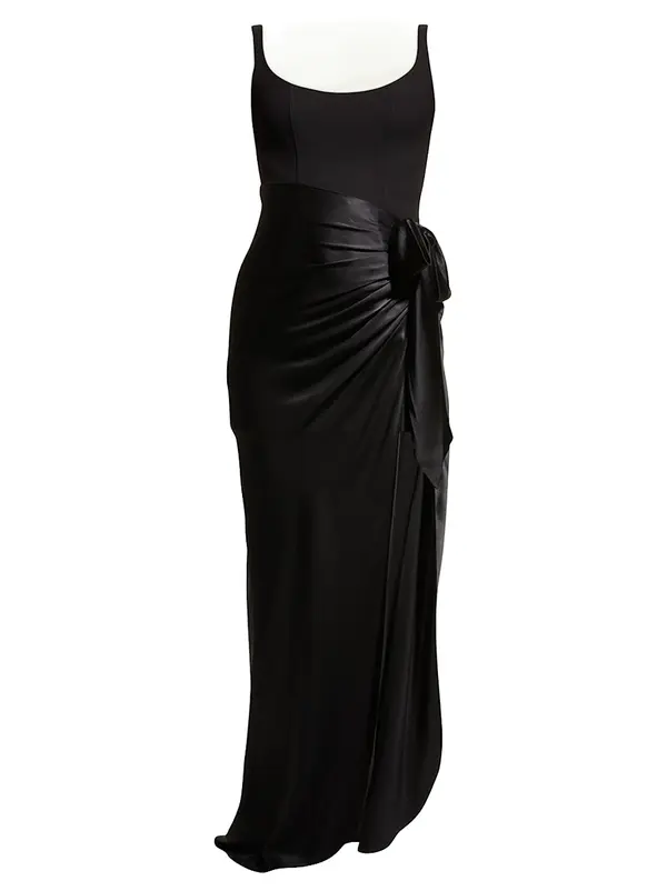 Cinq À Sept Marian Sleeveless Gown - Black
