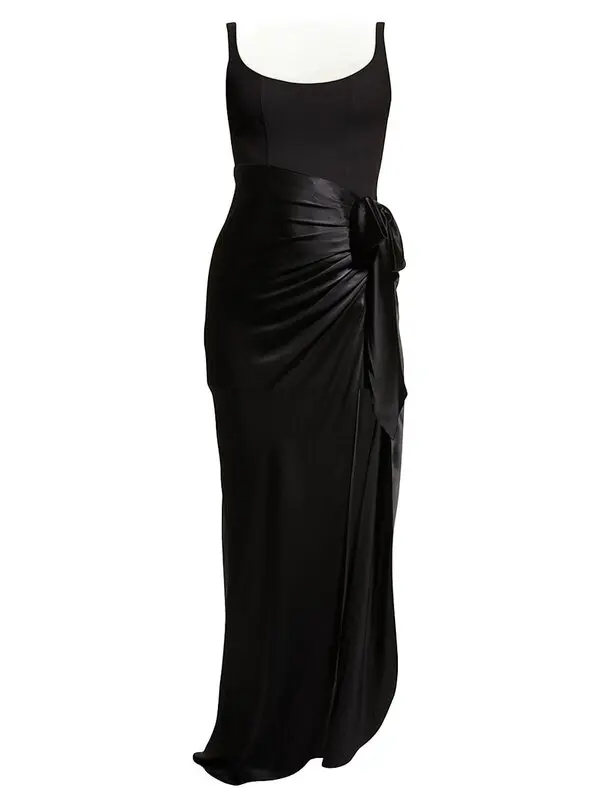 Cinq À Sept Marian Sleeveless Gown - Black