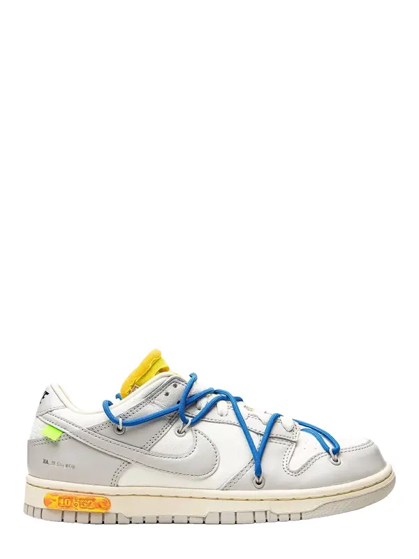 Nike X Off White Dunk Low Lot Sneakers - White