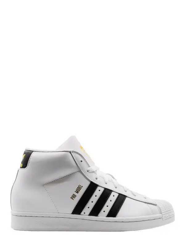 Adidas Pro Model High Top Sneakers - White