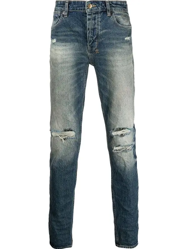 Ksubi Van Winkle Slim-fit Jeans - Blue