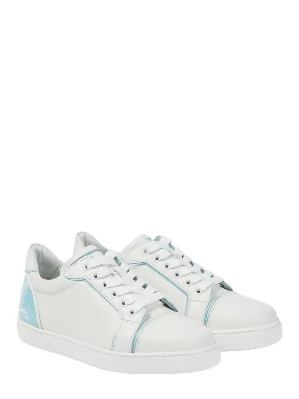 CHRISTIAN LOUBOUTIN Vieira Calf Leather Sneakers - White