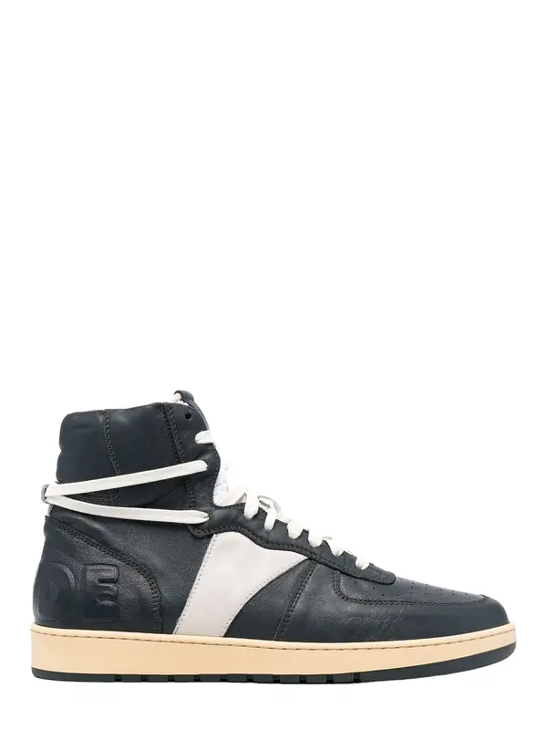 Rhude Bball High-top Sneakers - Green