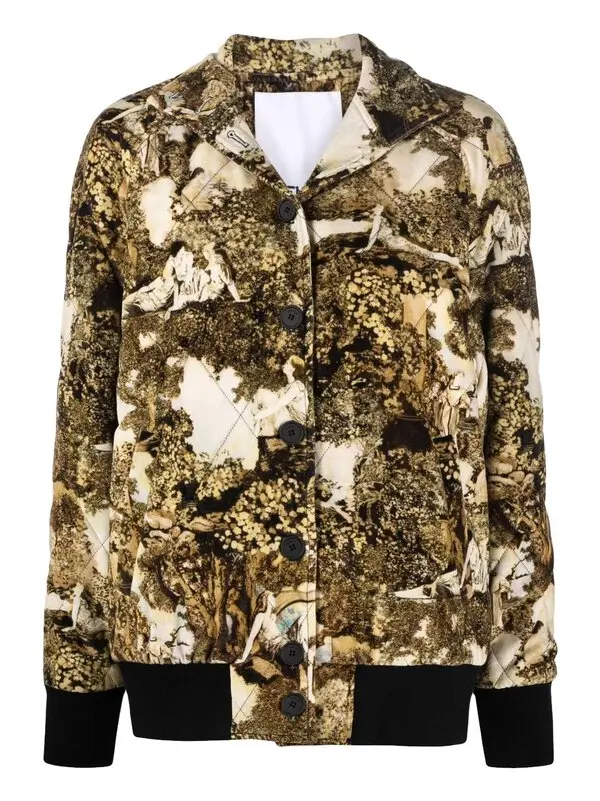 Kenzo Abstract Print Jacket - Neutrals
