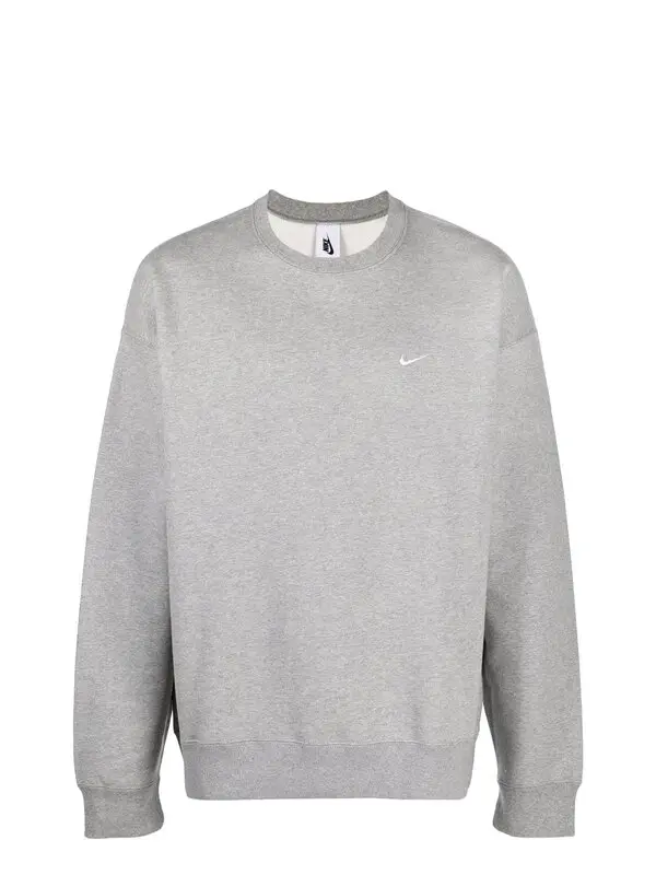 Nike Nrg Solo Swoosh Sweatshirt - Grey