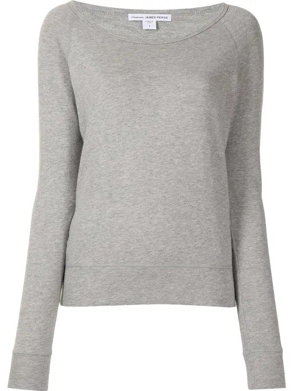 JAMES PERSE Vintage Fleece Sweatshirt - Grey