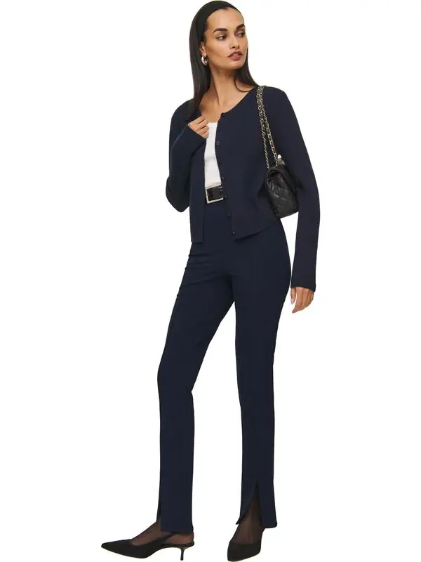 REFORMATION Fletcher Pant - Blue