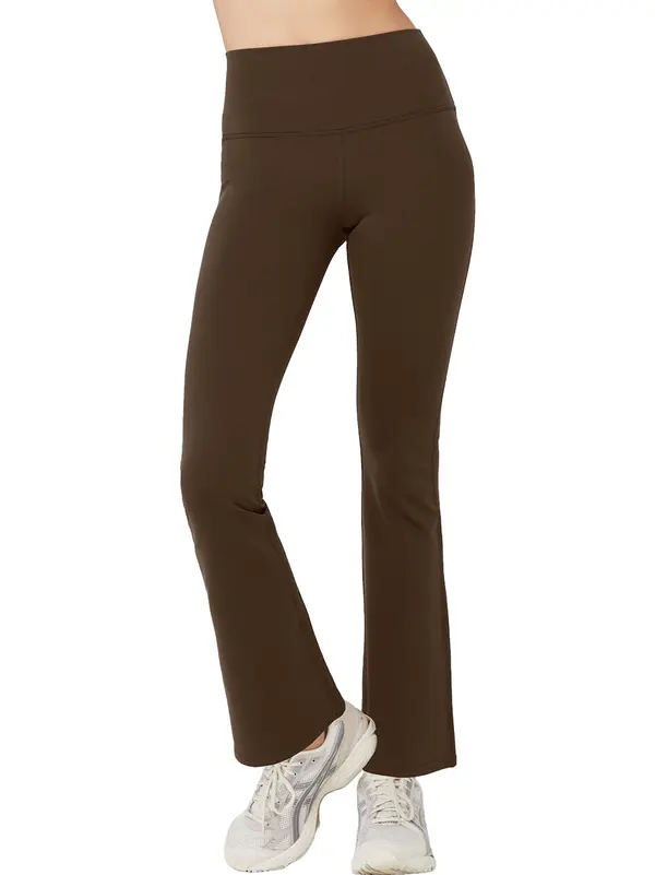 Alo Yoga Airbrush High-waist 7/8 Bootcut Legging - Espresso