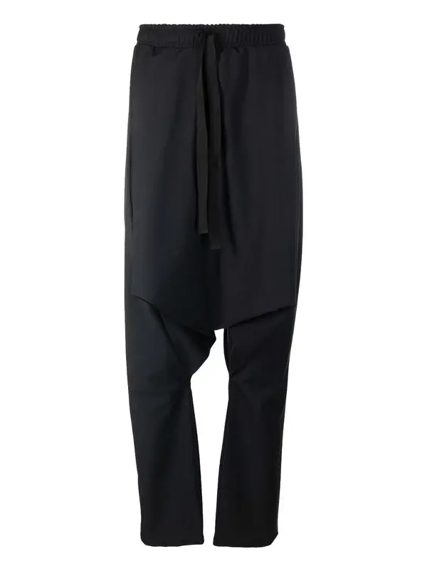 Alchemy Fashions Drop-crotch Trousers - Black