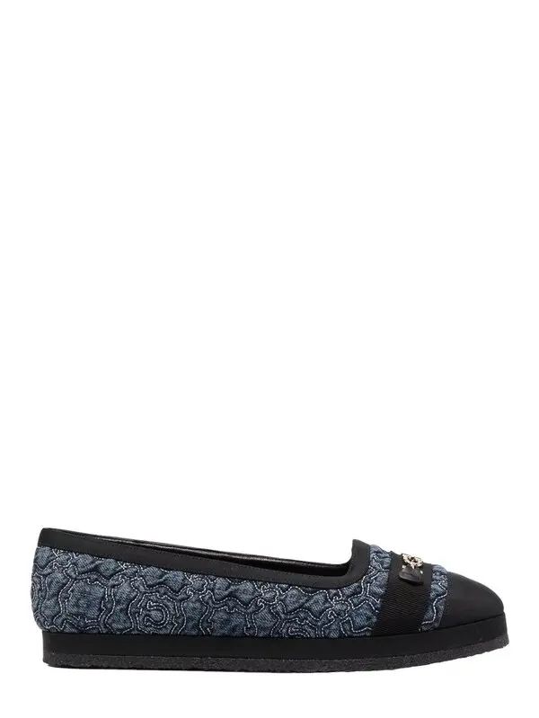 FERRAGAMO Gancini Galore Slippers - Black